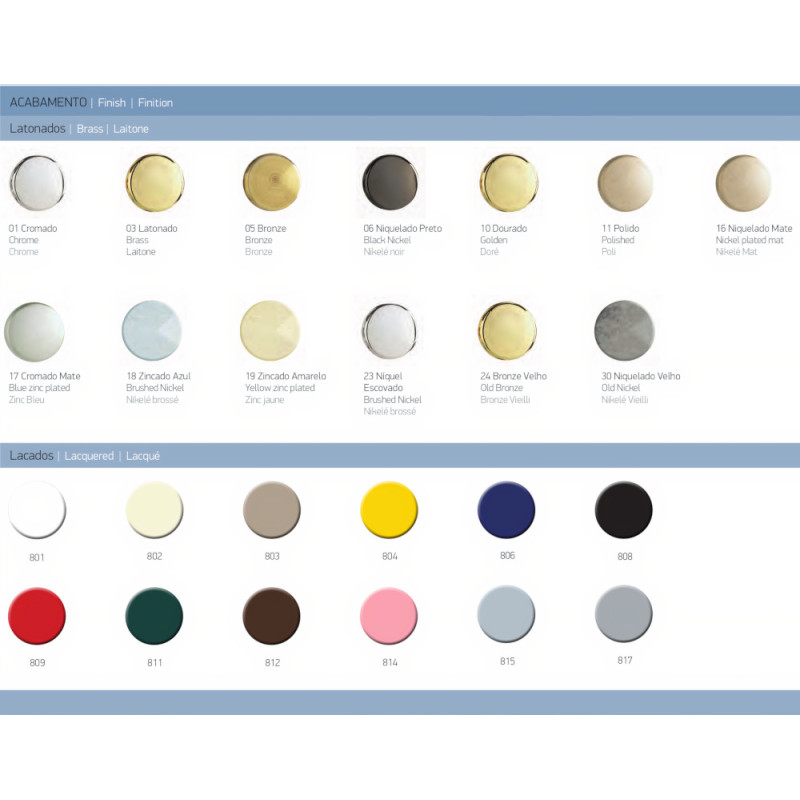 Puxador atual, asa larga Sofima 784, zamak lacado preto, 2 furos ...